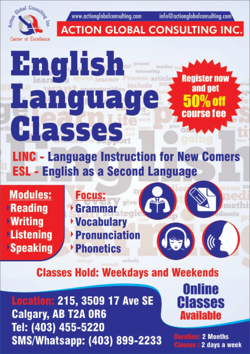 ESL Training - Action Global Consulting Inc